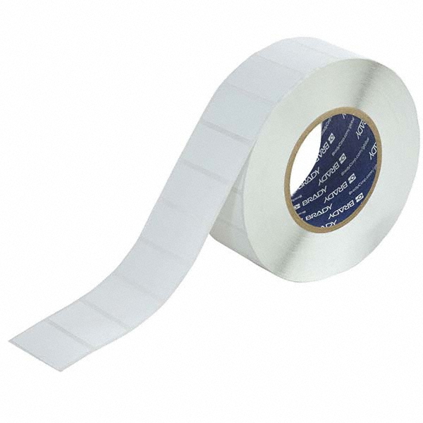 Brady - Label Maker Label: White, Paper, 3,000 per Roll | MSC Direct
