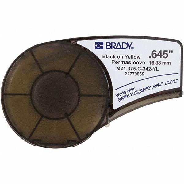 Brady - Label Maker Label: Yellow, Polyolefin | MSC Direct