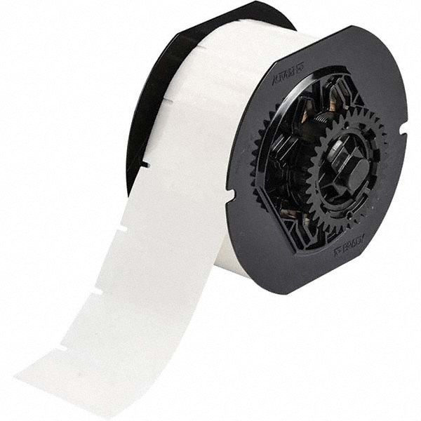 Brady - Label Maker Label: Clear, Polyester, 1,500 per Roll | MSC Direct