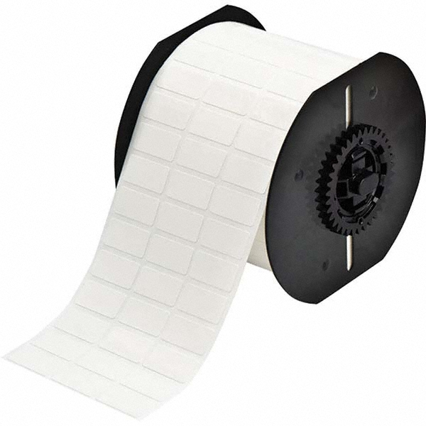 Brady - Label Maker Label: White, Cloth, 5,000 per Roll | MSC Direct