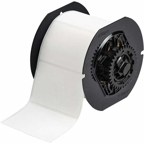 Brady - Label Maker Label: White, Paper, 350 per Roll | MSC Direct