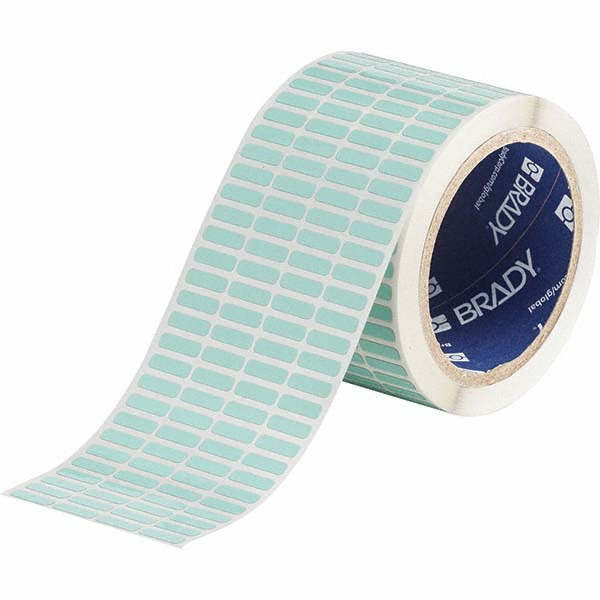 Brady - Label Maker Label: Light Green, Polyimide, 10,000 per Roll ...