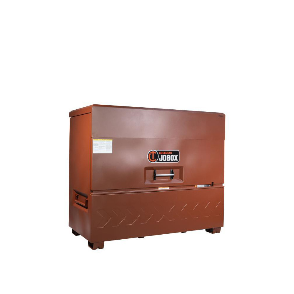 Jobox - Jobsite Piano Box: 74" Wide, 35" Deep, Steel, Brown | MSC Direct