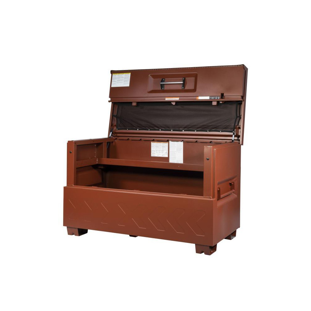 Jobox - Jobsite Chest: 60" Wide, 31" Deep, Steel, Brown | MSC Direct