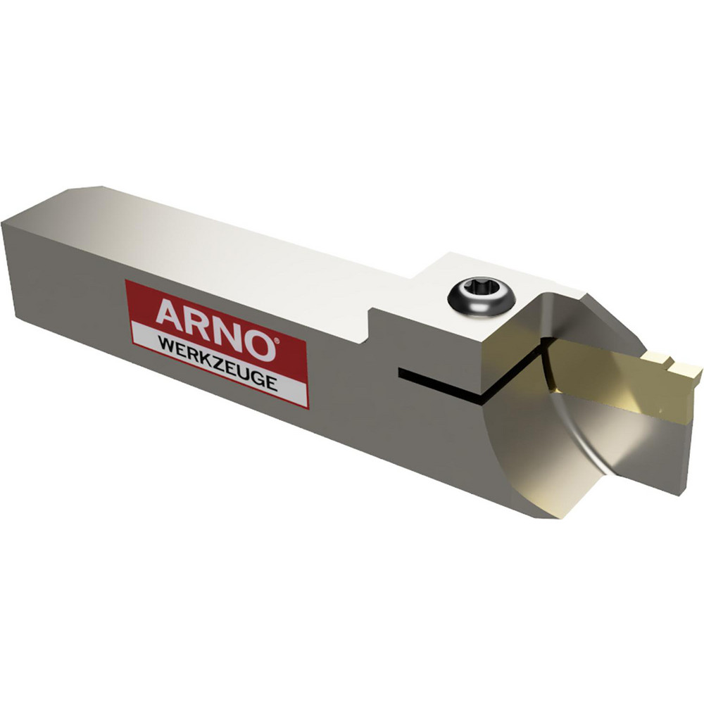Arno - Indexable Cutoff Toolholder: 0.394" Max Depth of Cut, 0.787" Max Workpiece Dia, 0.078 ...