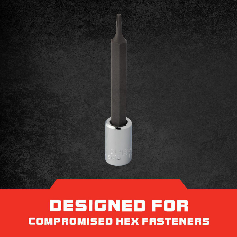 Proto - Hand Hex & Torx Bit Sockets: Socket Type: Hex Bit Socket; Drive Size (Inch): 1/4; Tool ...