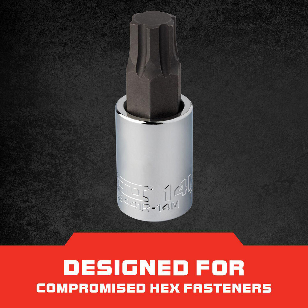 Proto - Hand Hex & Torx Bit Sockets; Socket Type: Hex Bit Socket; Tool ...
