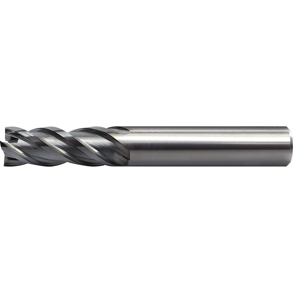 US Union Tool - Square End Mill: 3.00 mm Dia, 7.50 mm LOC, 4 Flute ...