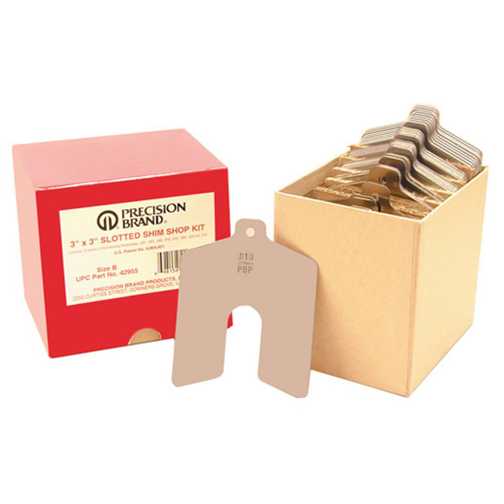 Precision Brand - 80 Piece, 4 Inch Long x 4 Inch Wide x 0.001 to 0.075 ...