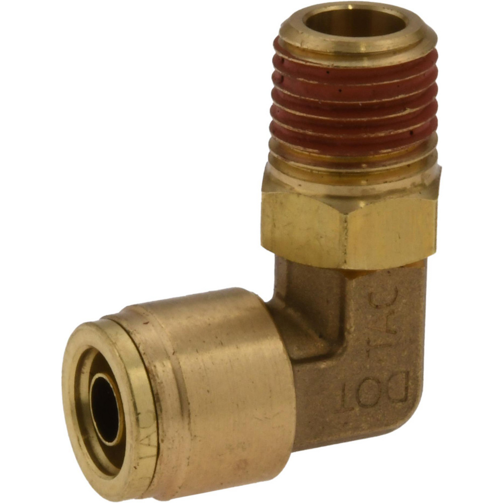 PRO-SOURCE - Push-to-Connect Push-to-Connect x MNPT Fitting: 90 deg ...