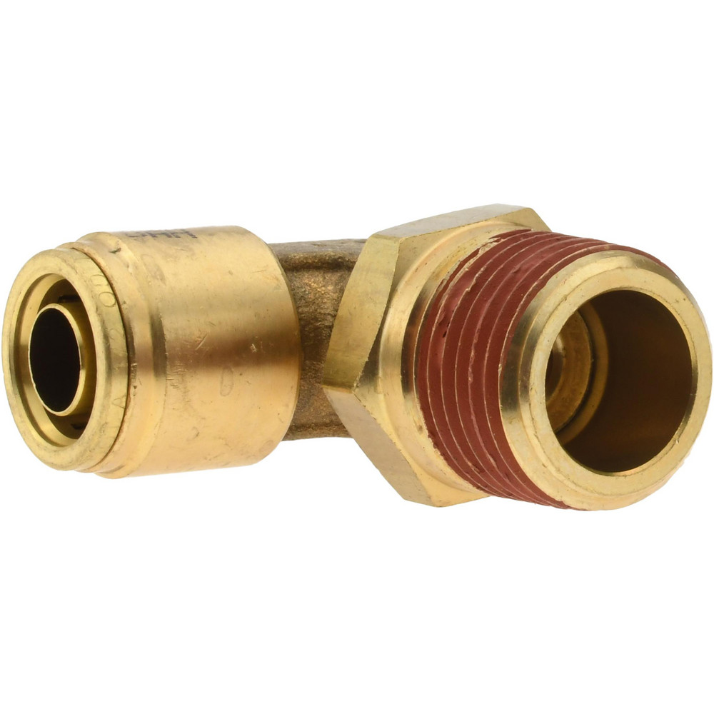 PRO-SOURCE - Push-to-Connect Push-to-Connect x MNPT Fitting: 90 deg ...