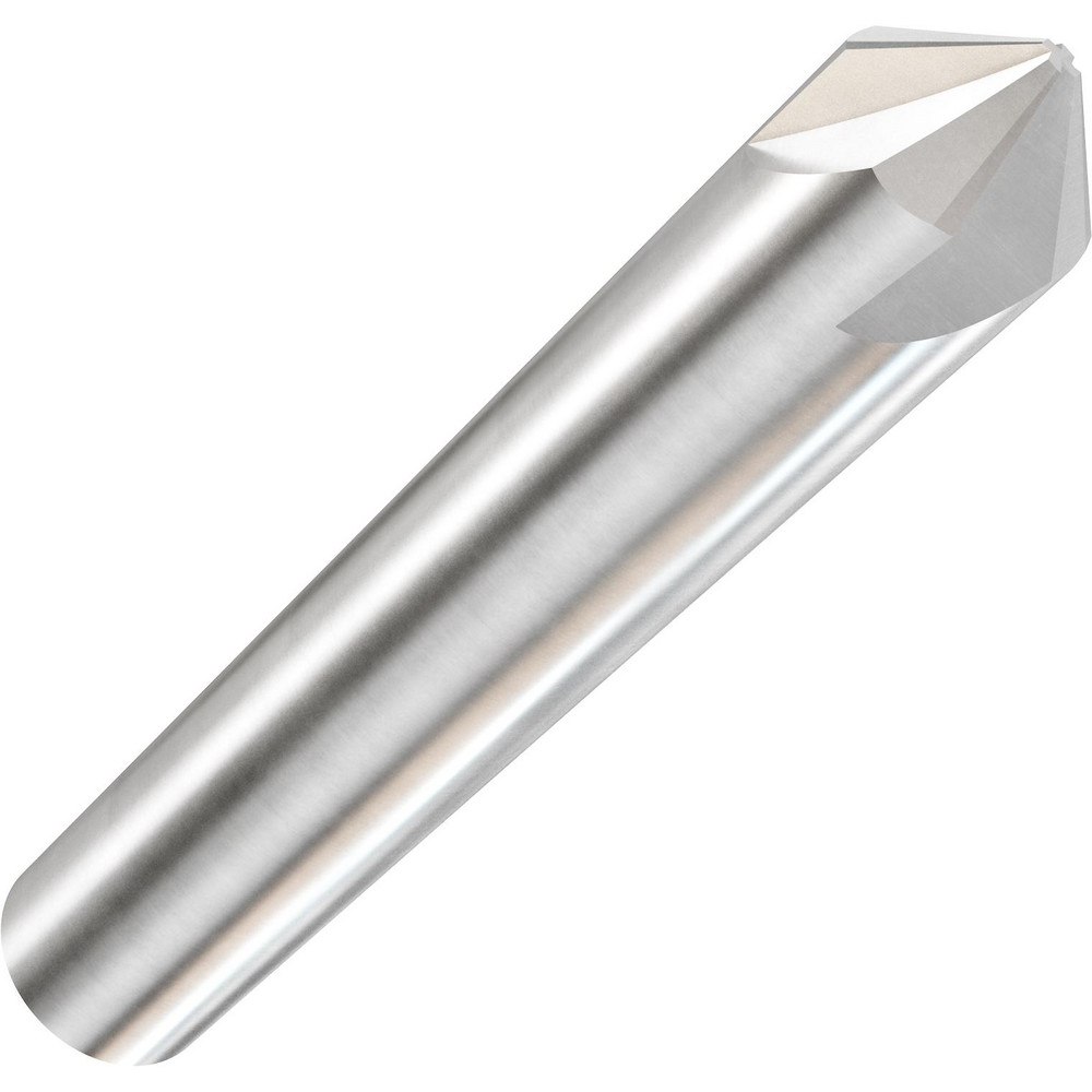 Accupro - Chamfer Mill: 1/2" Dia, 1/2" Shank Dia, 90 deg, 4 Flute ...