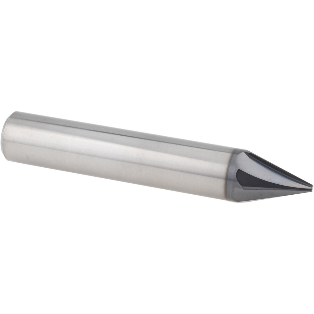Accupro - Chamfer Mill: 1/2" Dia, 1/2" Shank Dia, 40 deg, 4 Flute ...