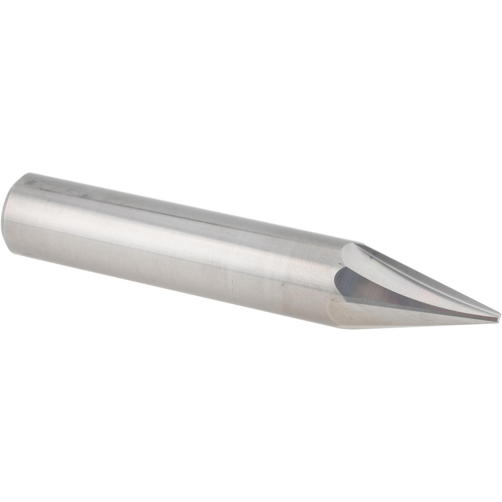 Accupro - Chamfer Mill: 1/2" Dia, 1/2" Shank Dia, 30 deg, 4 Flute ...