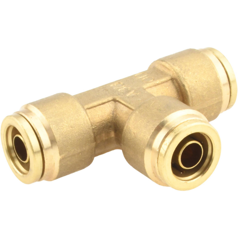 PRO-SOURCE - Push-to-Connect Push-to-Connect Fitting: Union Tee, 3/8" OD | MSC Direct