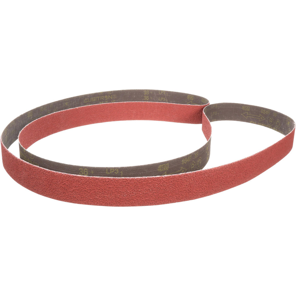 3M - Abrasive Belt: 6" Wide, 132" OAL, 50 Grit, Ceramic | MSC Direct