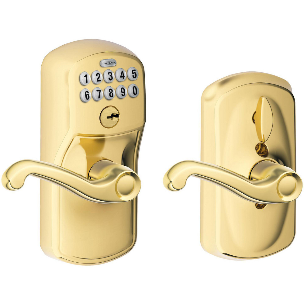 Schlage - Lever Locksets: Lockset Type: Entrance; Key Type: Keyed ...