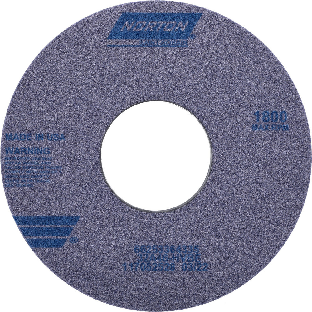 Norton - Surface Grinding Wheel: 14" Dia, 1-1/2" Thick, 5" Arbor, 46 ...