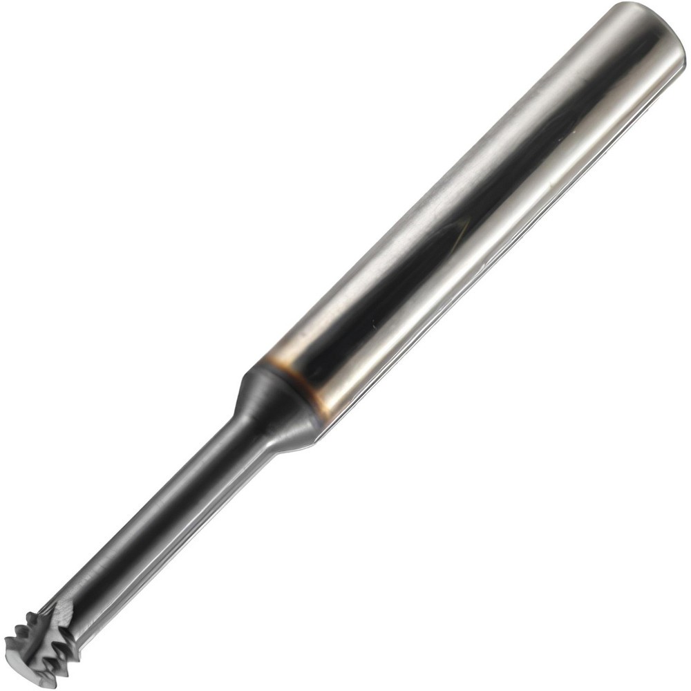 Ingersoll Cutting Tools - Helical Flute Thread Mill: M4x0.7, 3 Flute, 0.2500" Shank Dia, Solid ...