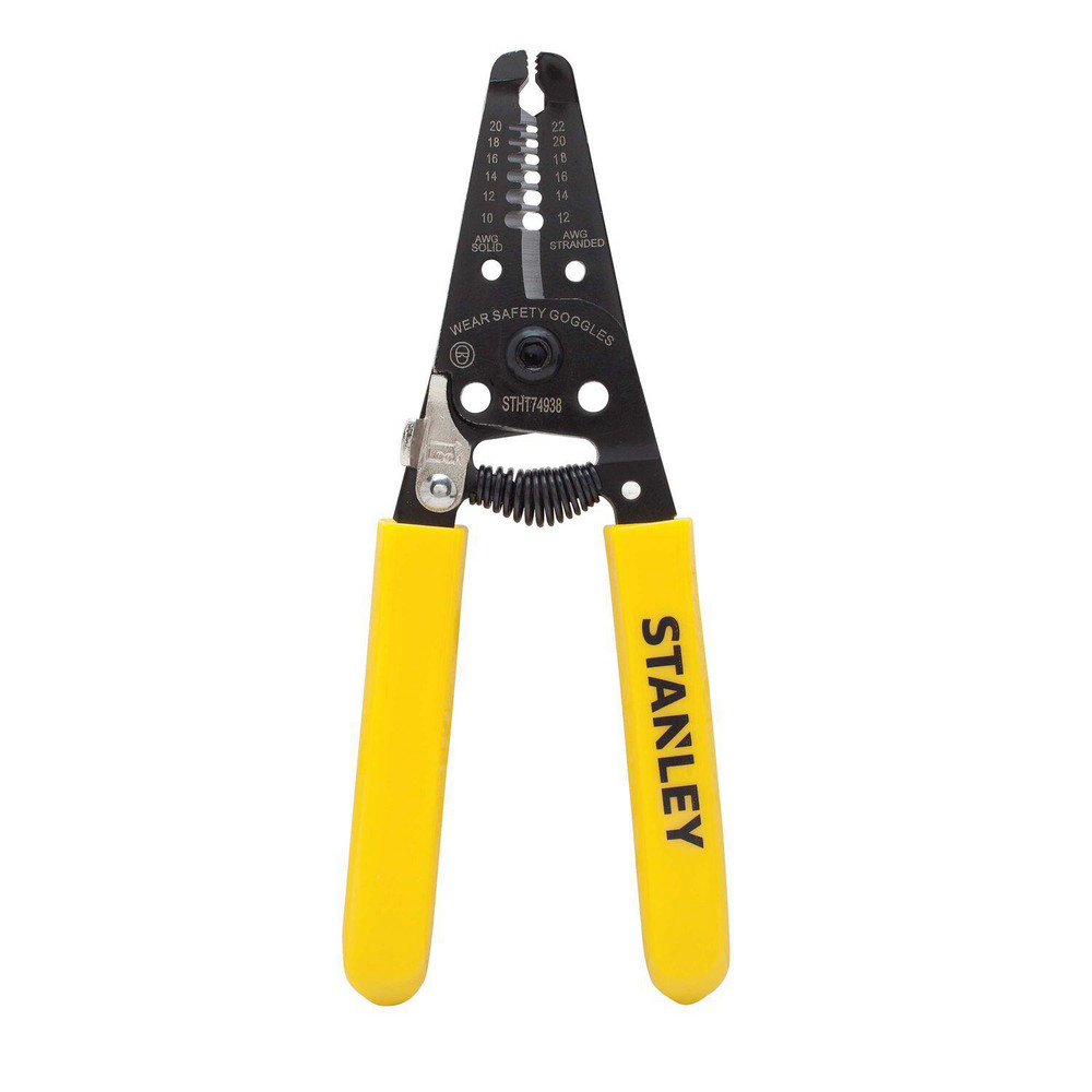 Stanley - Wire & Cable Strippers: Maximum Capacity: 20 AWG; Type: Wire ...