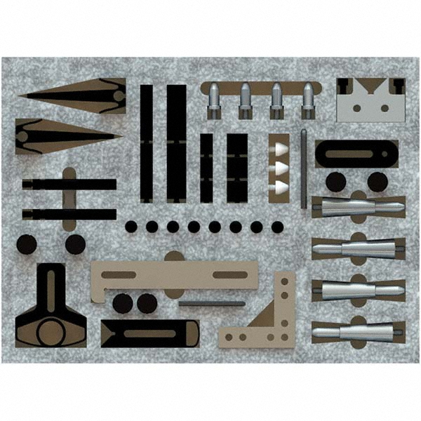 Phillips Precision - 58 Piece 6 x 12" Magnetically Interlocking CMM ...