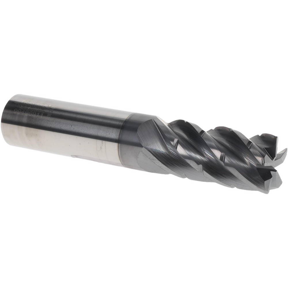 Helical Solutions - Corner Radius End Mill: 3/4" Dia, 1-5/8" LOC, 0.0300" Radius, 5 Flute, Solid ...