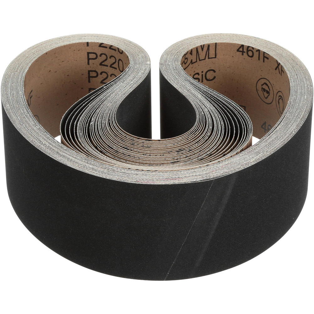 3M - Abrasive Belt: 4" Wide, 106" OAL, 80 Grit, Silicon Carbide | MSC ...