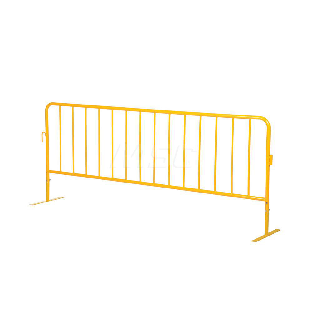 Vestil - Railing Barriers: Barricade, Barrier, Steel | MSC Direct