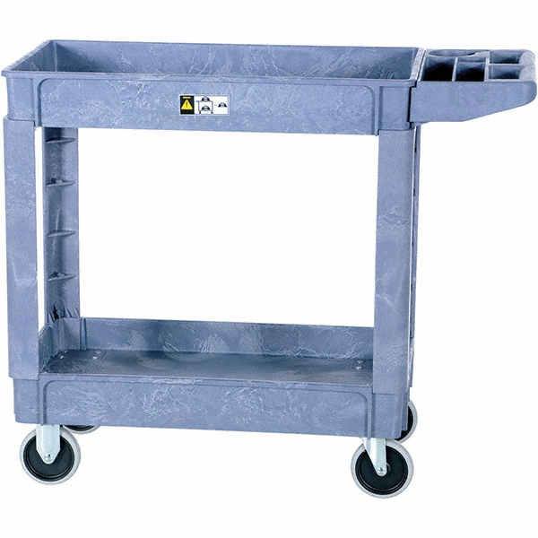 Vestil - 550 Lb Capacity, 17" Wide x 39-1/2" Long x 28" High Bin Cart ...