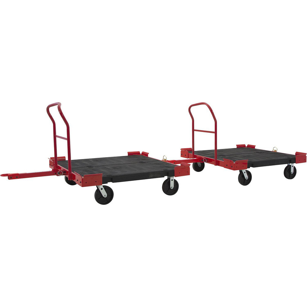Rubbermaid - Towable Pallet Cart: 42-1/2" High, 54-1/2" Long, 51" Wide ...