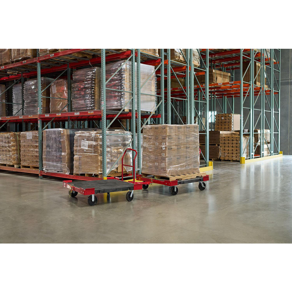 Rubbermaid - Towable Pallet Cart: 42-1/2" High, 54-1/2" Long, 51" Wide ...