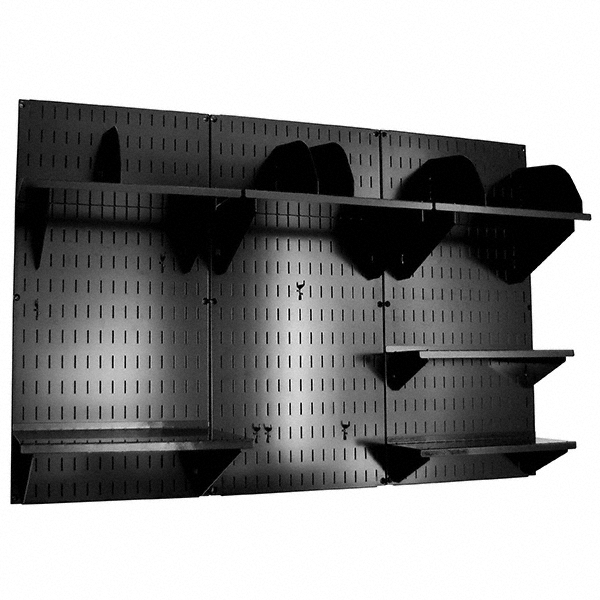 Wall Control - 48 x 32" Steel Industrial Tool Board System - 99663544 ...