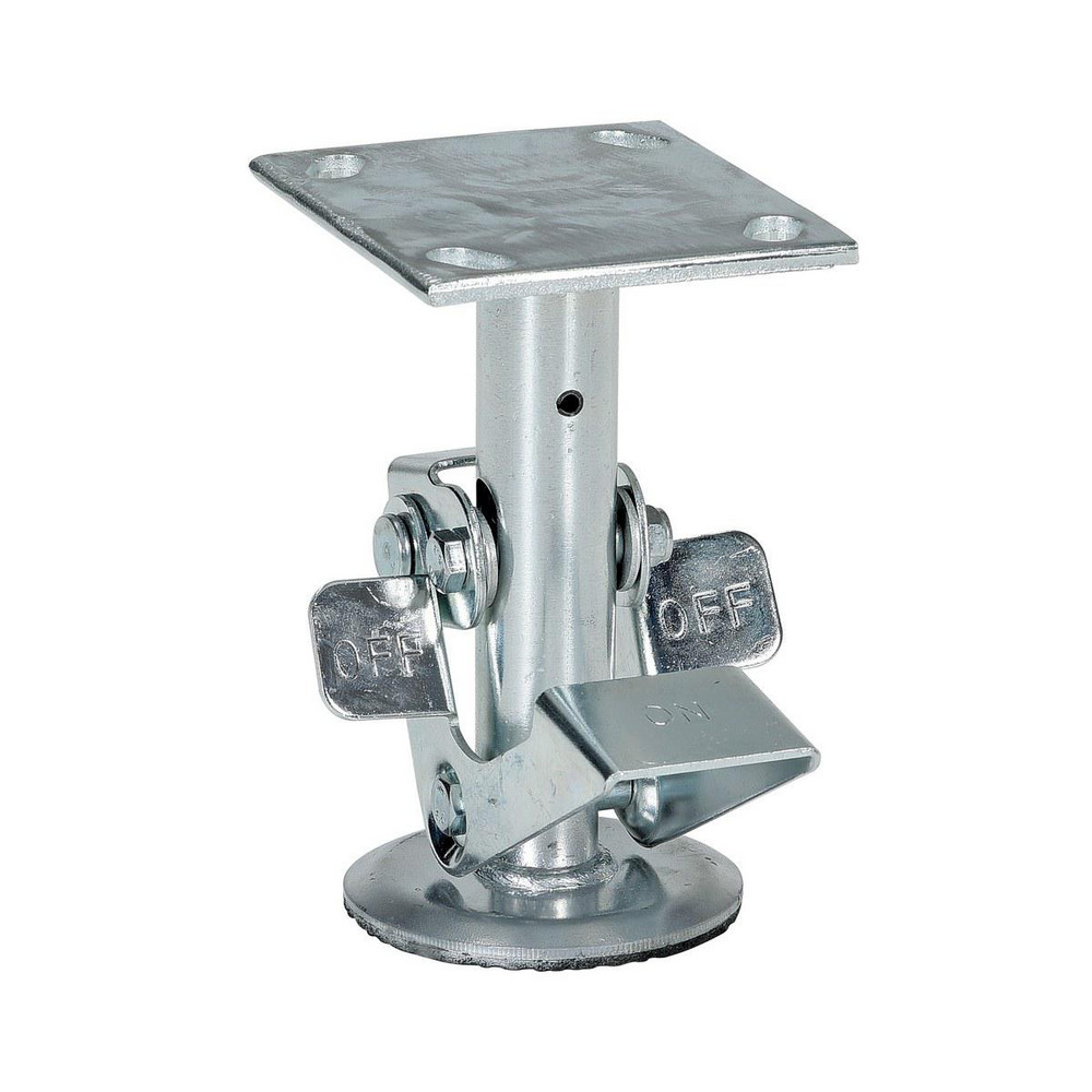 Vestil - Floor Locks; Wheel Dia: 6 in; Retracted Height: 6.5 in ...