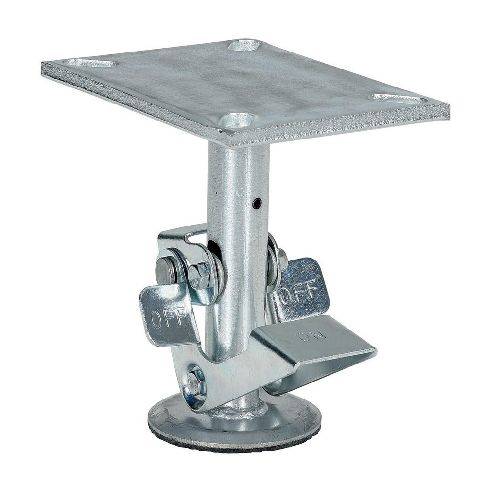 Vestil - 8" Mounting Height, Floor Truck Lock for 6" Dia Caster Wheels ...