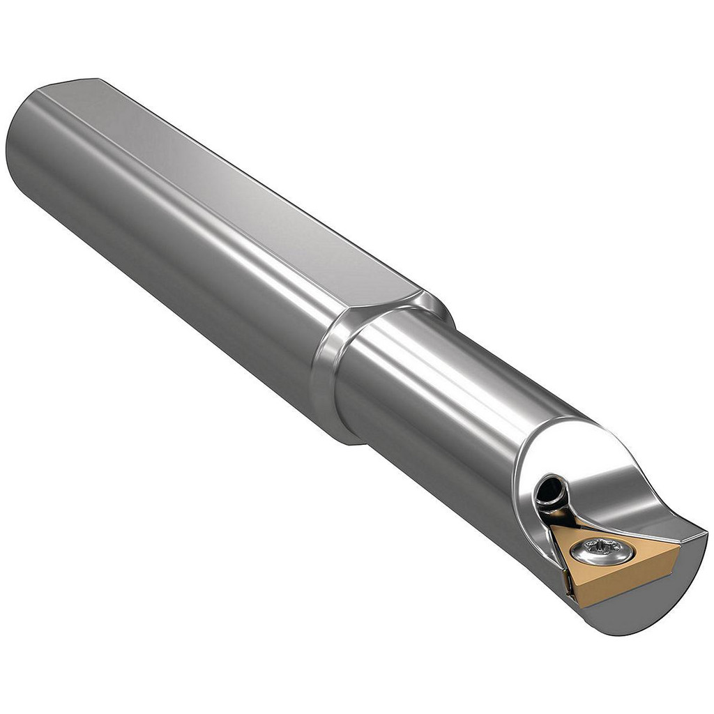 Widia - Indexable Boring Bar: QSBI500625155L, 0.5630" Min Bore, Left ...
