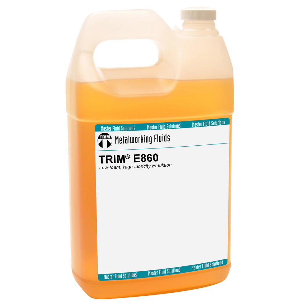 Master Fluid Solutions - Emulsion: TRIM E860, Water Soluble, 1 gal Jug ...