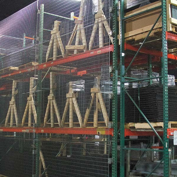 Folding Guard - Temporary Structure Partitions; Type: Qwik Fence Pallet ...