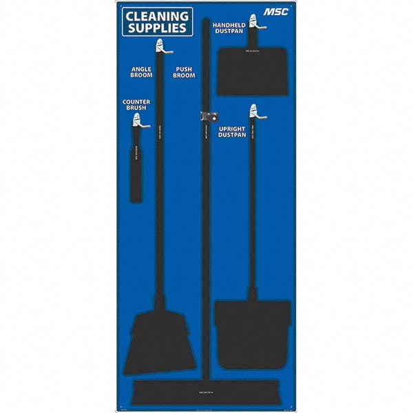AccuformNMC - Pegboard Shadow Board: 30 x 68", Aluminum | MSC Direct