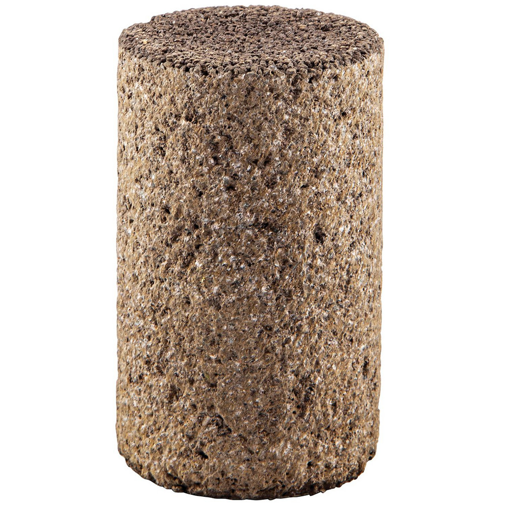 Norton - Abrasive Round Tip Plug: 18R Type, Medium, 1-1/2" Dia, 3/8-24 ...