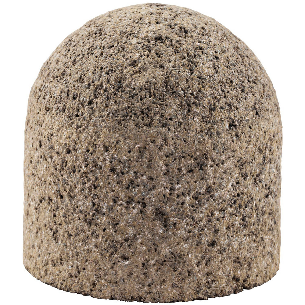 Norton - Abrasive Round Tip Plug: 18R Type, Medium, 3" Dia, 5/8-11 ...