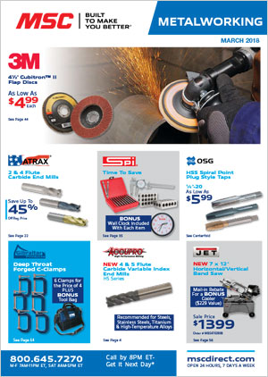 MSC Industrial Supply Co. | Metalworking Destination