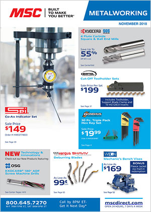 MSC Industrial Supply Co. | Metalworking Destination
